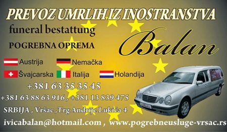 Umrlice | Pogrebne usluge Balan