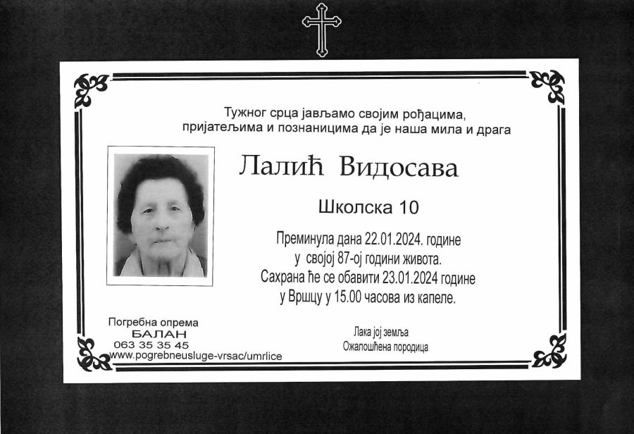 Umrlice | Pogrebne usluge Balan